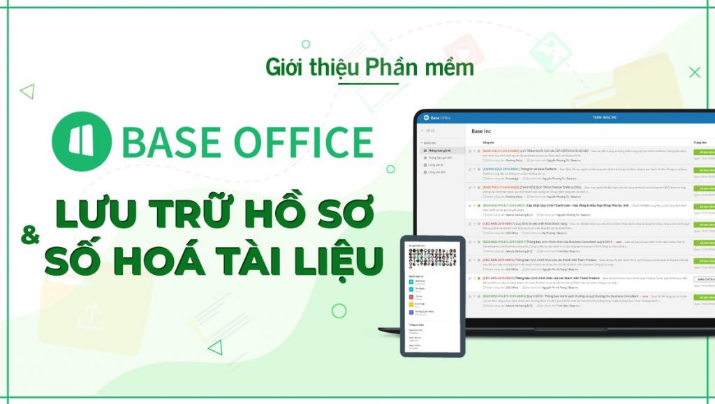 Review về Base Office - Phần mềm quản lý công văn với 7 lợi ích trực ...